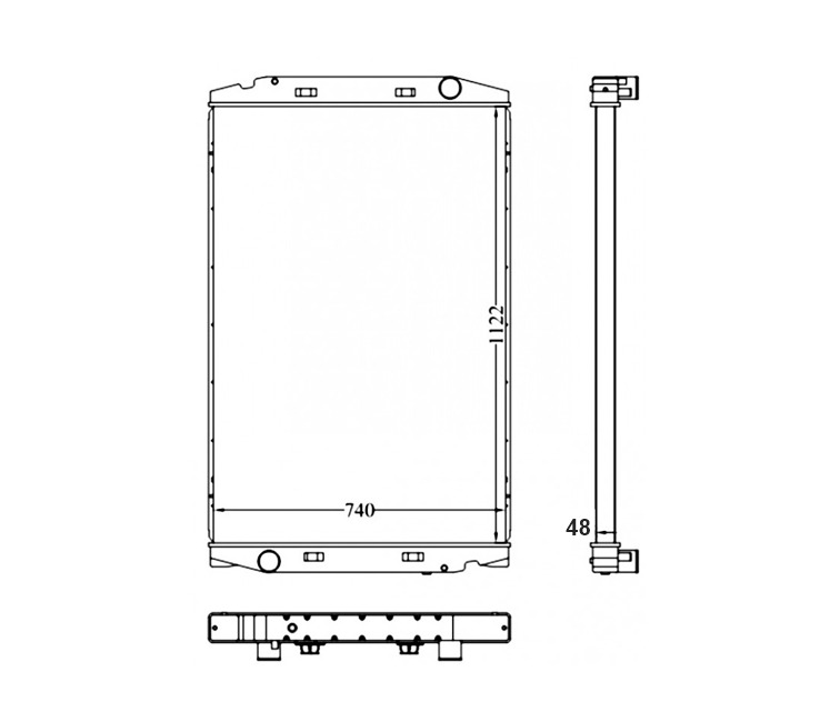 Radiador Iveco Stralis Hi-way 13/19 - Radiadores Mingo - Venta y ...